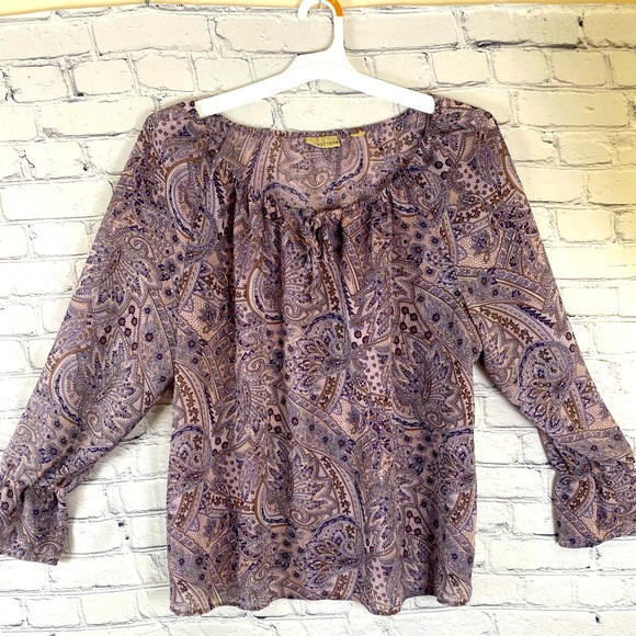Apostrophe | Tops | Apostrophe Blouse Boho 3x | Poshmark